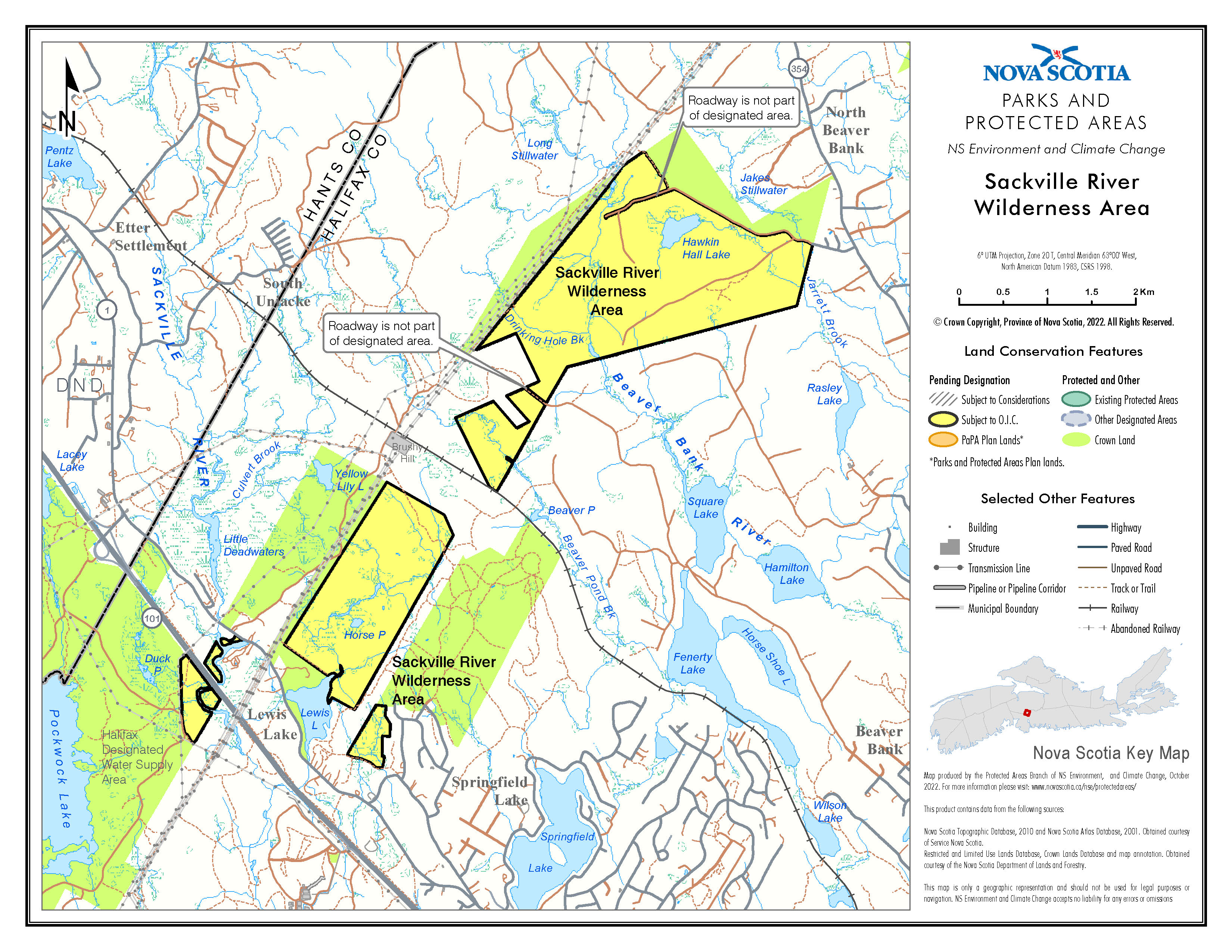 Sackville River Wilderness Area Designation - Wilderness Areas ...