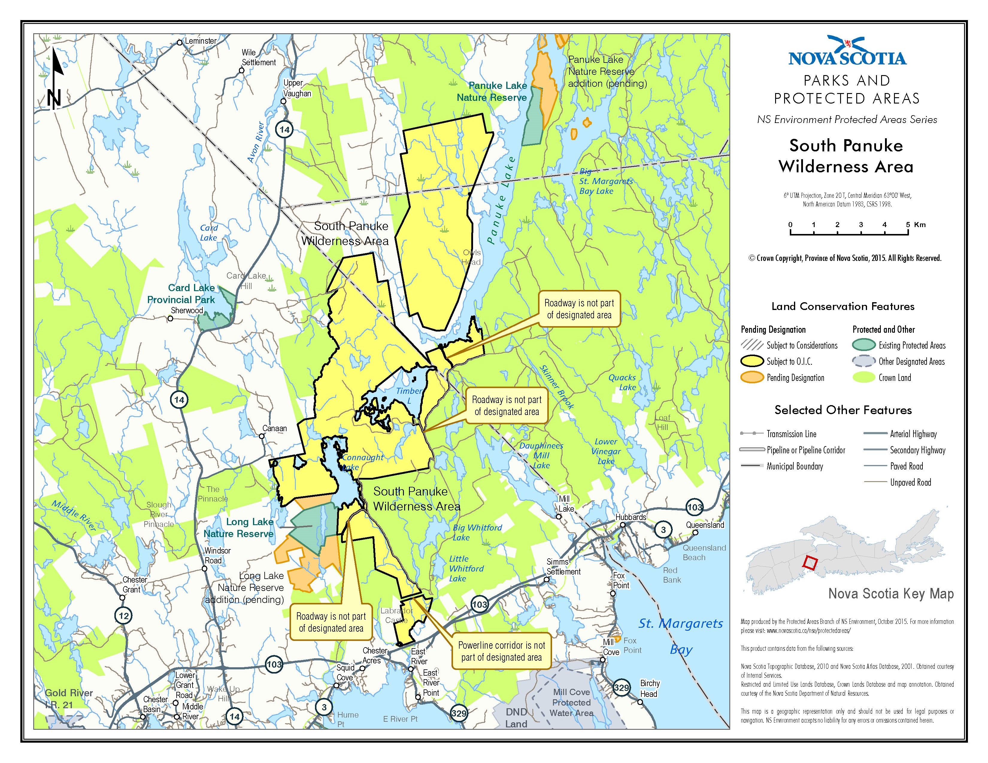 South Panuke Wilderness Area Designation - Wilderness Areas Protection ...