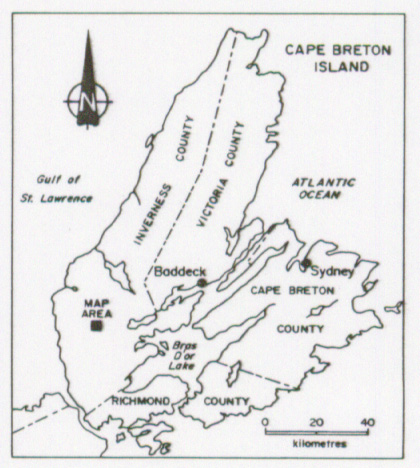 Geological Map of the Glencoe Limestone Deposit, Inverness County ...
